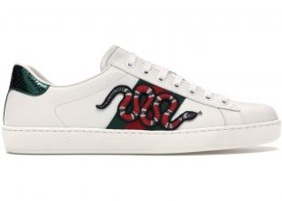 Gucci - Gucci Ace Embroidered Snake