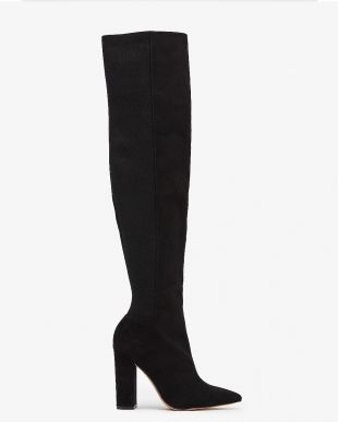 express - Thigh High Sock Boots