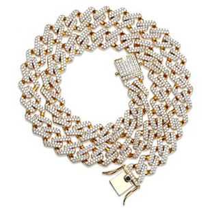 FW Jewelry - FW Jewelry Bling Bling Hip Hop Silver Gold Iced Out Cubic ...