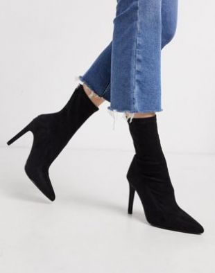 Pimkie - Pimkie - Bottines à talons et bout pointu - Noir | ASOS