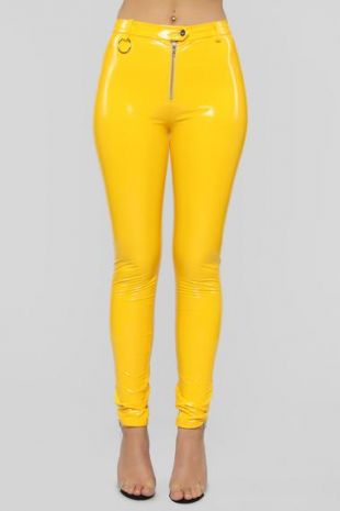 Fashion Nova - Yellow Pants
