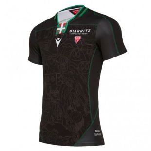 macron - Maillot replica officiel extérieur senior - Biarritz Olympique ...