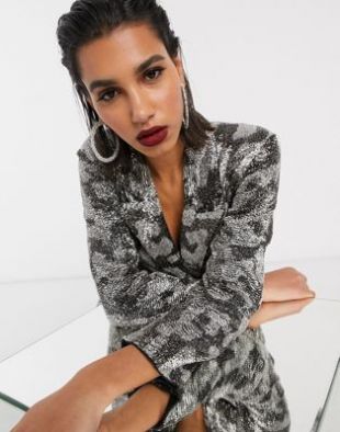 ASOS EDITION - ASOS EDITION animal beaded blazer | ASOS
