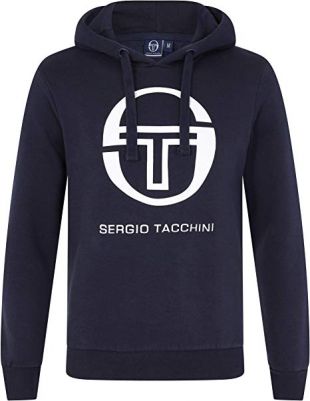 Sergio Tacchini - Sergio Tacchini Logo Hoody Navy/White S