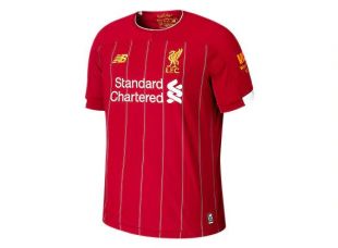 New Balance European Union - Liverpool FC Home Junior SS Jersey