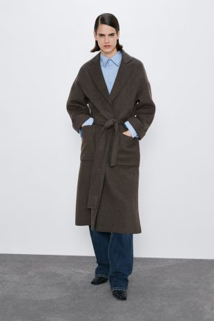 Zara - Coat With Patch Pockets