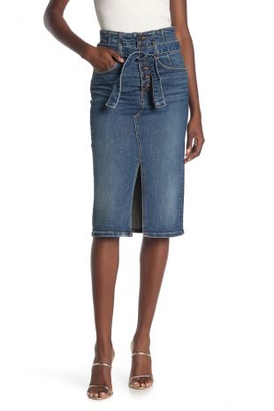 Veronica Beard - Denton Denim Corset Skirt