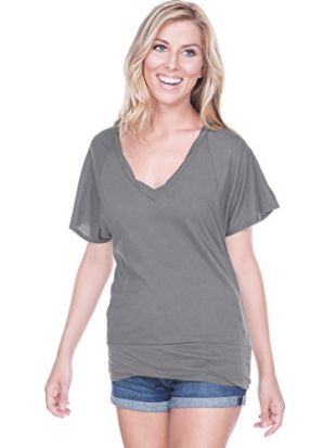 Kavio - Deep V Neck Tee