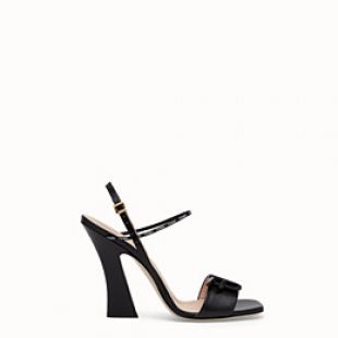 Fendi - Black Leather Heels