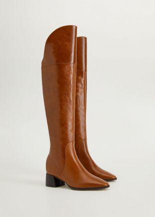 Mango - Leather Boots