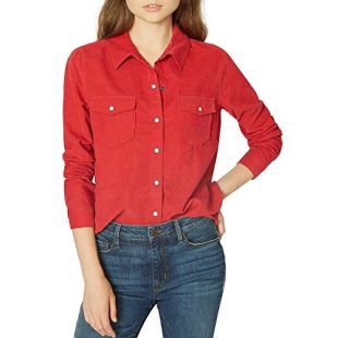 Sanctuary Clothing - Womens Snap-Front Button Up Shirt