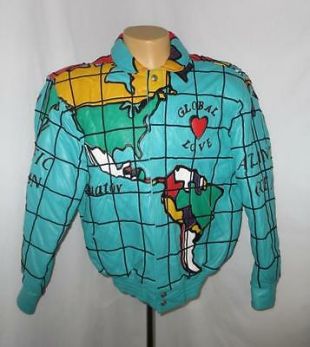 Jeff Hamilton - Jeff Hamilton World Peace Global Love Map Leather ...