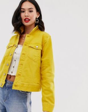 J.Crew - Yellow Denim Jacket