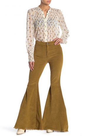Free People - Float Corduroy Flare Pants
