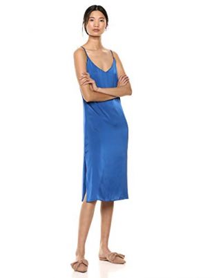 The Drop - Blue Silk Dress