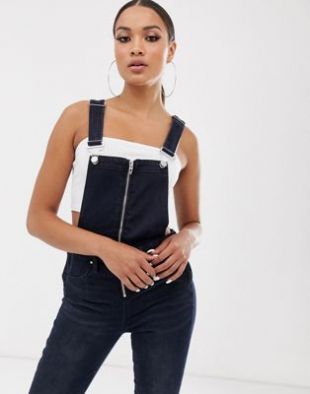 Blank NYC - Slim Leg Zip Front Overall