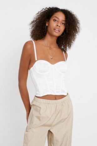 Urban Outfitters - Bustier Cropped Top