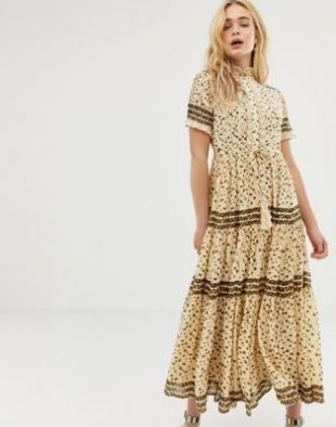 Free People - Floral Maxi Dress