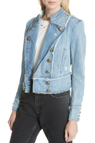 Free People - Ferry Cotton Denim Jacket