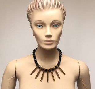 ReoccuringDreams - Alexis Kirk, Collier tribal, Barres Goldtone ...