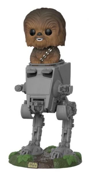 Funko - Figurine POP - Star Wars Classique - Chewbacca With At-St ...