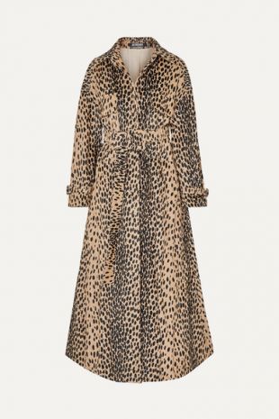 Jacquemus - Leop­ard Print Coat