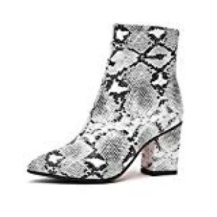 wetkiss - Snake Print Booties