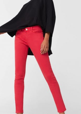 Mango - Skinny Pants Red
