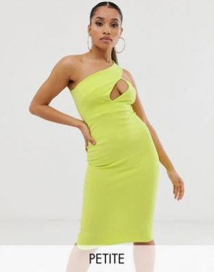 Missguided - One Shoulder Midi Dress