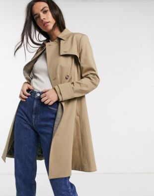 Ted Baker - Ted Baker - Trench-coat ajusté - Fauve | ASOS