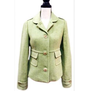 Banana Republic - Green Wool Blend Jacket