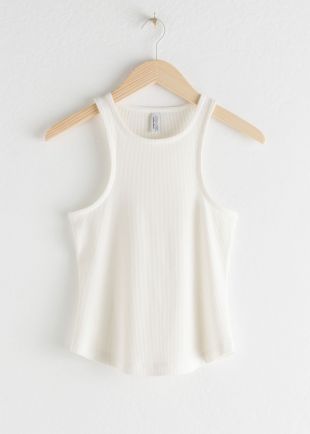 & Other Stories - Ribbed Tank Top