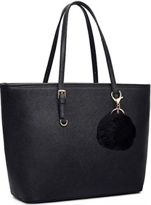 coofit - Black Tote Bag for Women