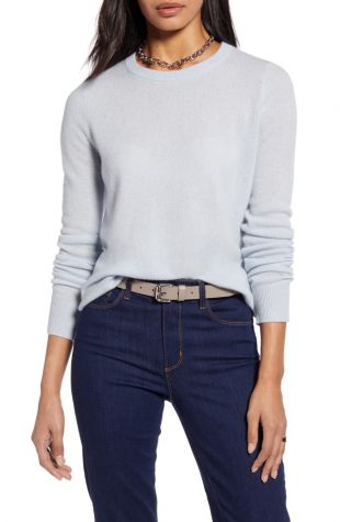 Halogen® - Crewneck Cashmere Sweater