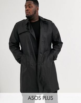 ASOS DESIGN - Black Coat
