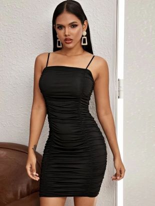 Shein - Ruched Dress