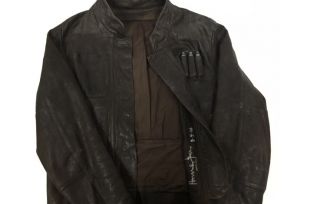 Iconic Star Wars Memorabilia : Han Solo Leather Jacket Autographed by ...