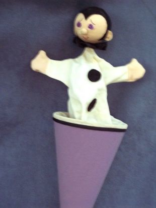 VINTAGE CRYING CONE PUPPET PURPLE RAIN MOVIE FROM PRINCE CONCERT