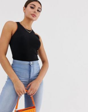ASOS DESIGN - Top Black