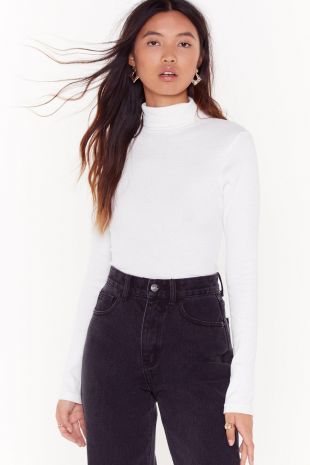 Nasty Gal - Tur­tle Neck Knit Jumper