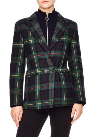 Sandro - Plaid Blazer