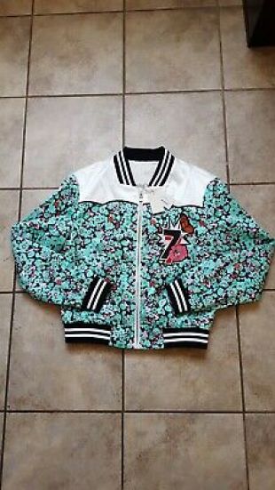 Maje - Maje Green Satin Bomber Jacket NWT Size 38 FR 4 6 US Small New ...