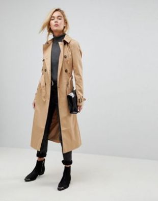 Asos - Longline Classic Trench Coat