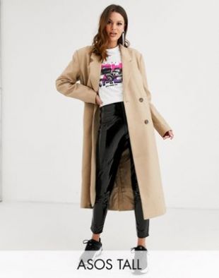 ASOS DESIGN - Camel Coat