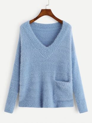 Shein - Blue Sweater