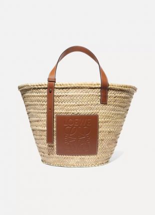 Loewe - Woven Raffia Bag