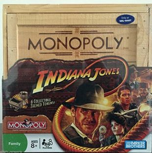 tinflyphy - NEW INDIANA JONES Monopoly Board Game Collectors Edition ...