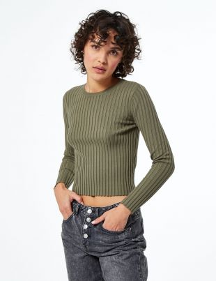 Jennyfer - Pull maille côtelée