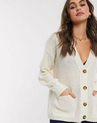 Brave Soul - Cream Cardigan