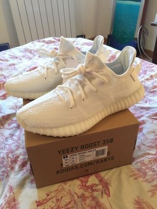 Adidas - YEEZY BOOST 350 V2 "Cream White" size 10,5 US, 44 2/3eu, 10UK ...